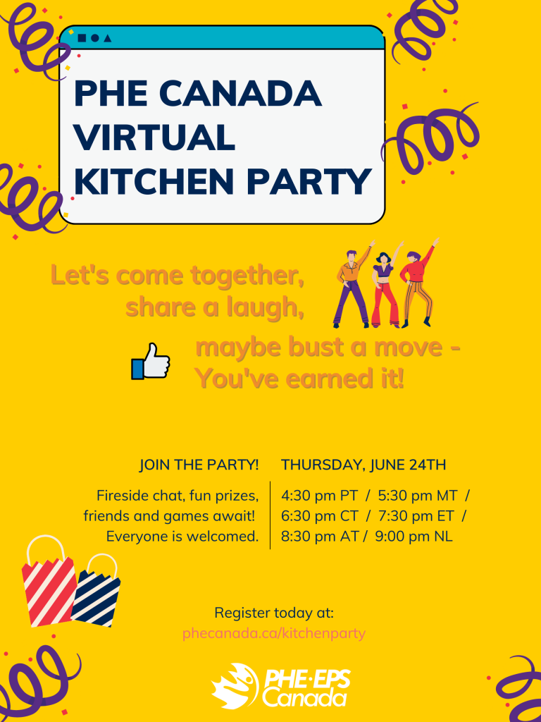 PHE Canada Virtual Kitchen Party | PHE Canada